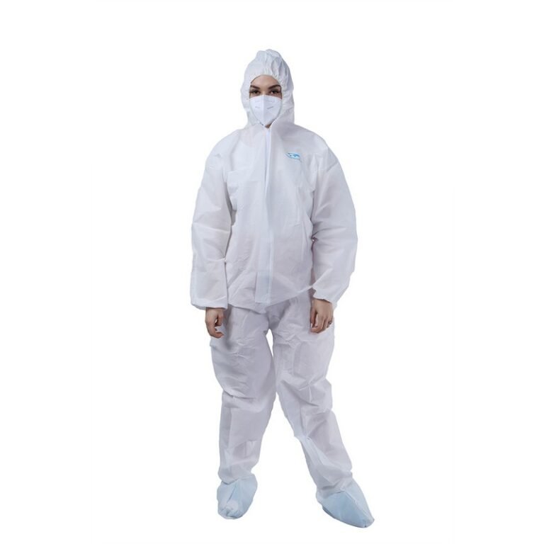 White Polypropylene Disposable Coverall - Morntrip - A Brand ...